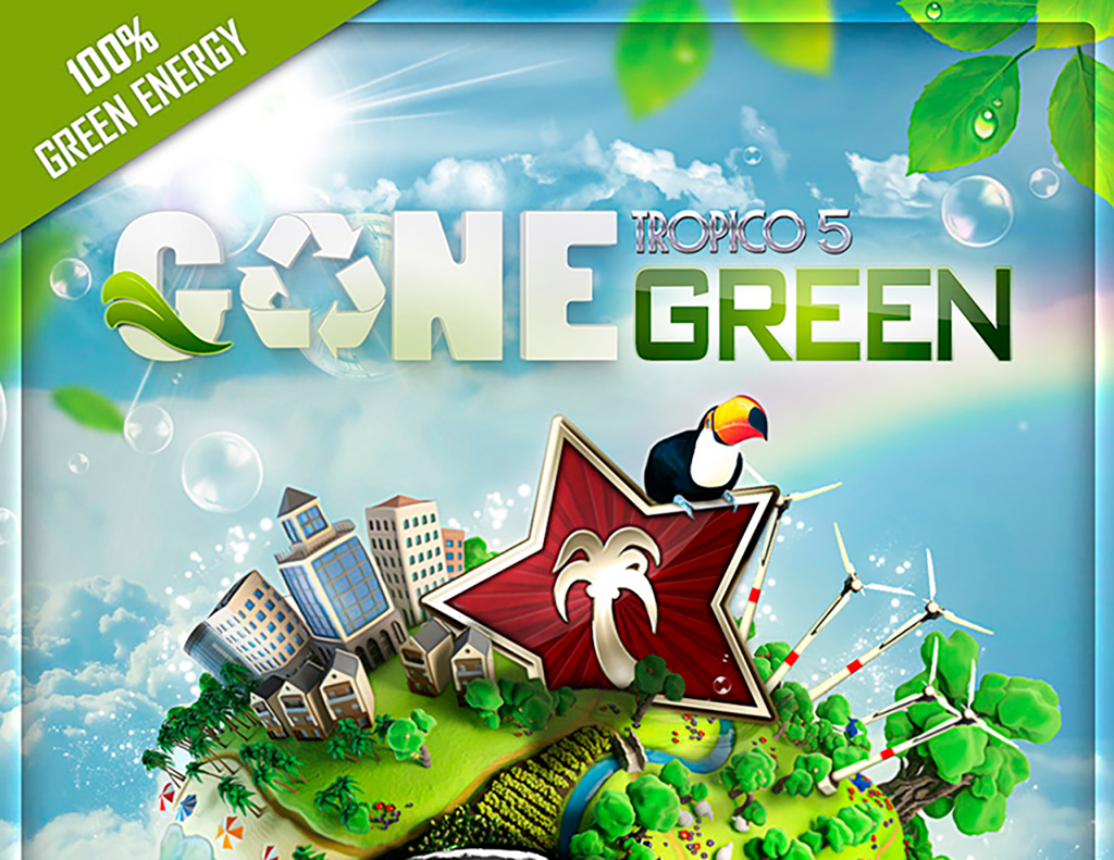 Tropico 5 - Gone Green, Kalypso Media Digital, цифровая версия, Steam (Для платформы PC)