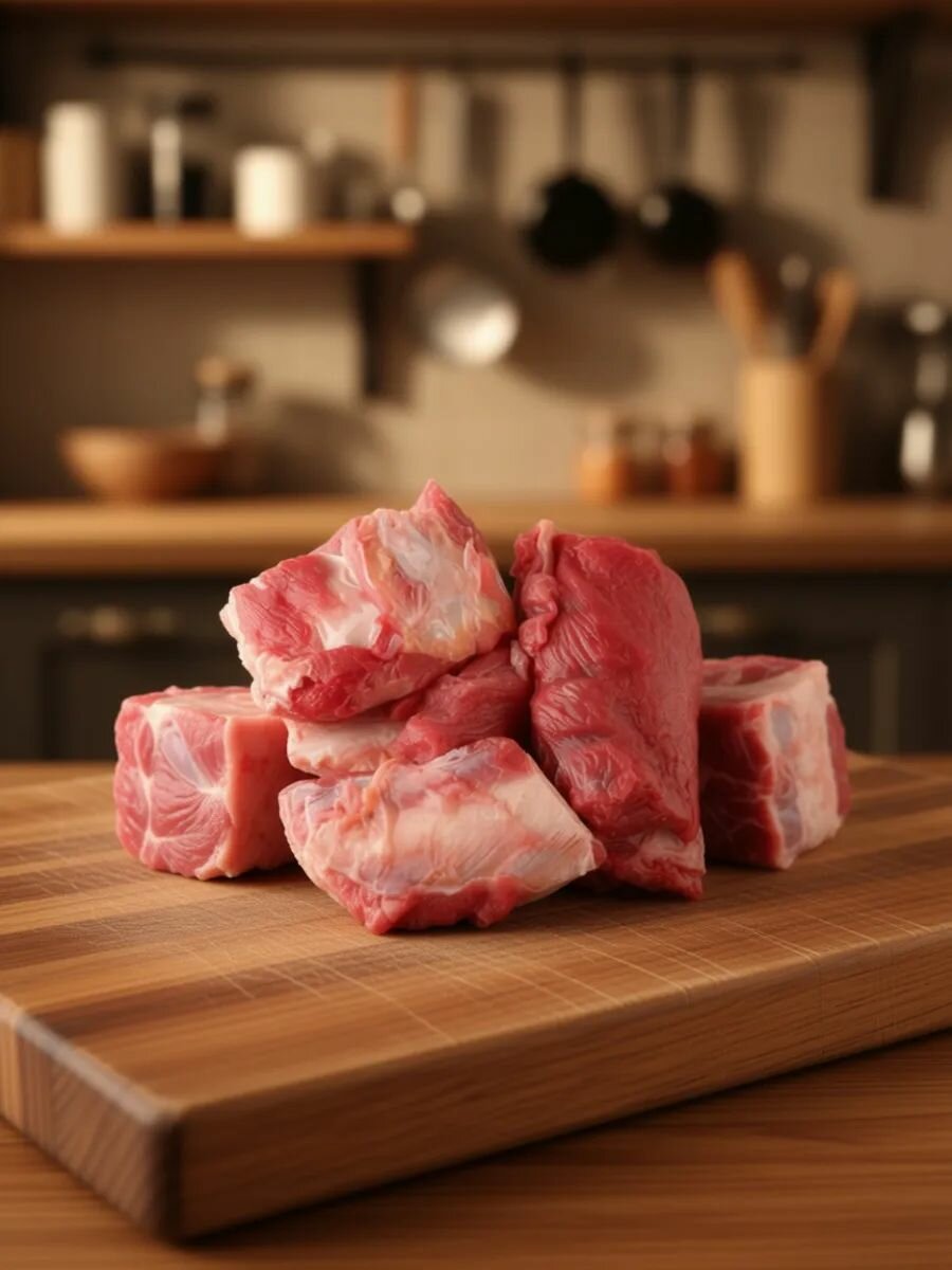 Ребра говяжьи 400 г, Ферма Евгения Рошаля, охлажденные