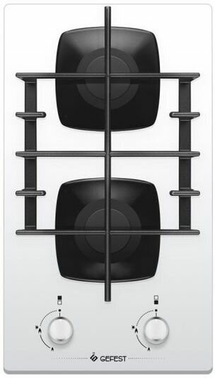 Газовая варочная панель Gefest 2002 К12 белый