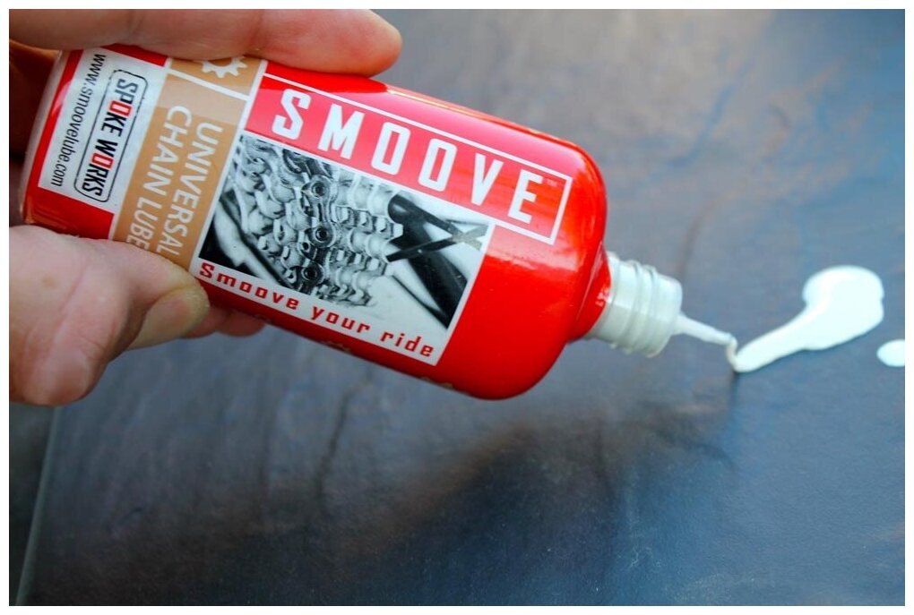 SMOOVE Смазка цепи парафиновая SMOOVE Universal Chain Lube 125 ml (дата производства 06.2025) (125 мл)
