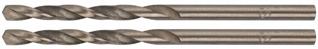 Сверло 2 шт по металлу (3х61 мм, HSS) FIT полированные