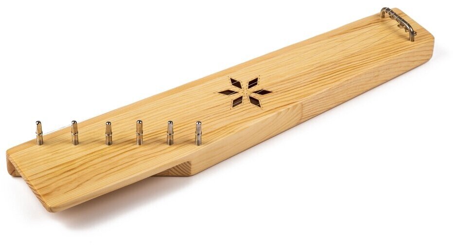 GWS-61S Гусли 6 струн детские, крыловидные, цвет ель, Мозеръ