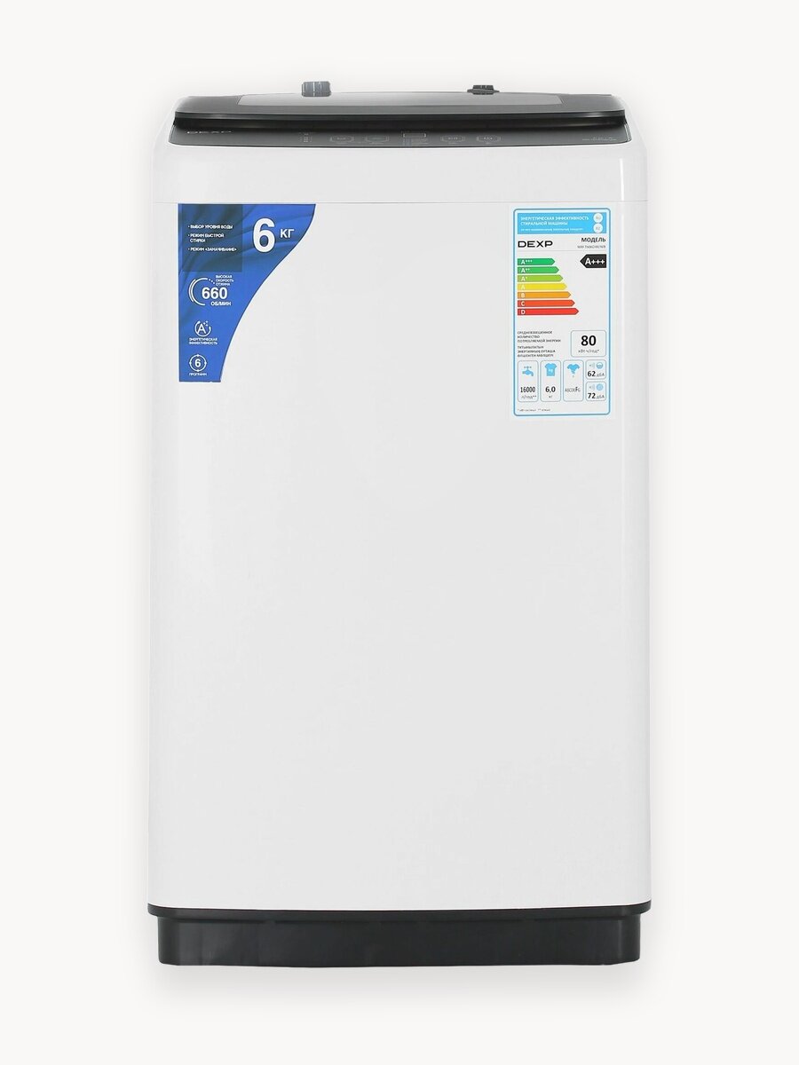 Стиральная машина DEXP WM-T606DWI/WB, белый