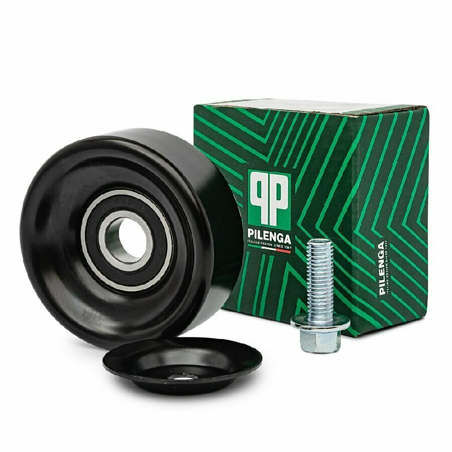 Ролик натяжителя ремня PILENGA PTP6437, для Renault Koleos и Nissan X-Trail