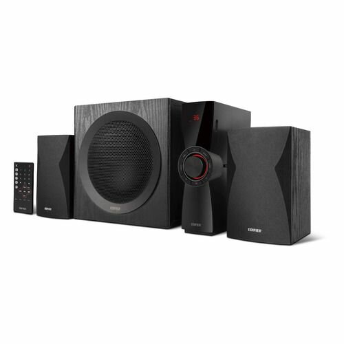 Колонки Bluetooth Edifier CX7, 2.1, черный/ черный