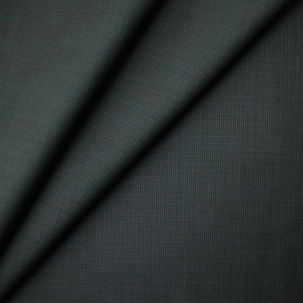 Костюмная ткань Ткани-100 "Черная ночь", 100x140см, 100% Шерсть