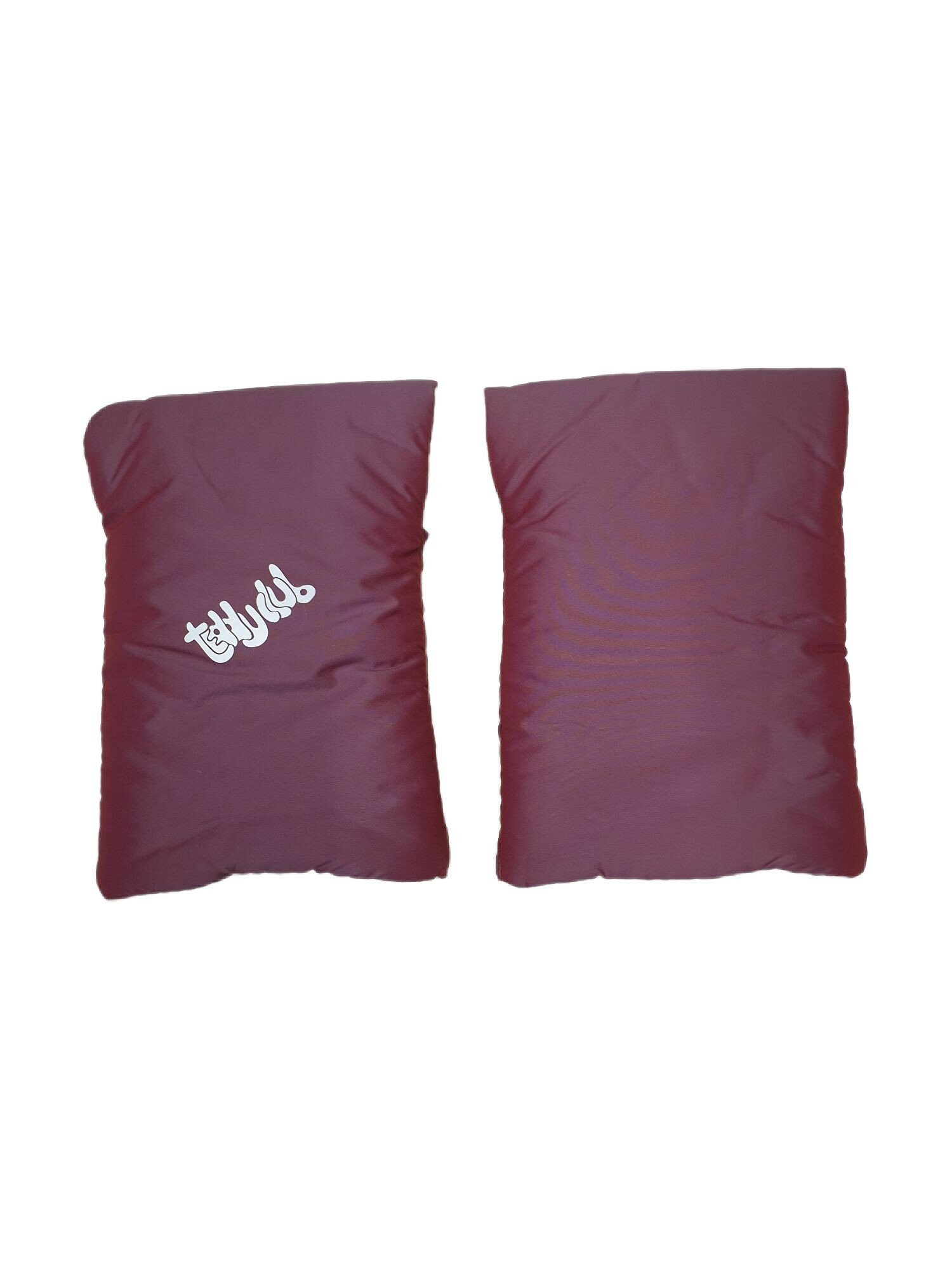 Муфта - варежки на коляску "Teddy Club" 29 х 20см , цвет брусничный металлик