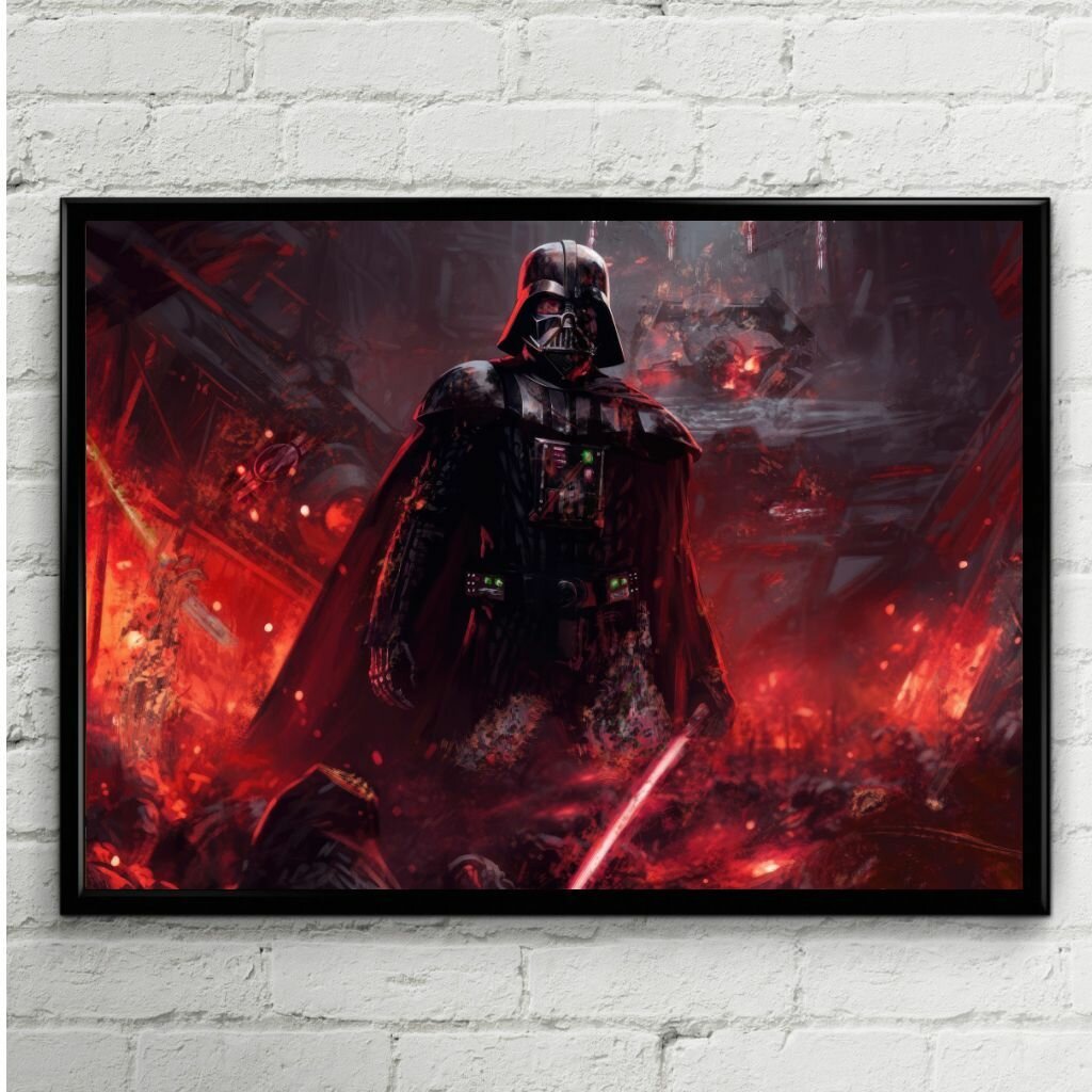 Постер "star wars darth vader" Cool Eshe из коллекции "Любимые герои", А3