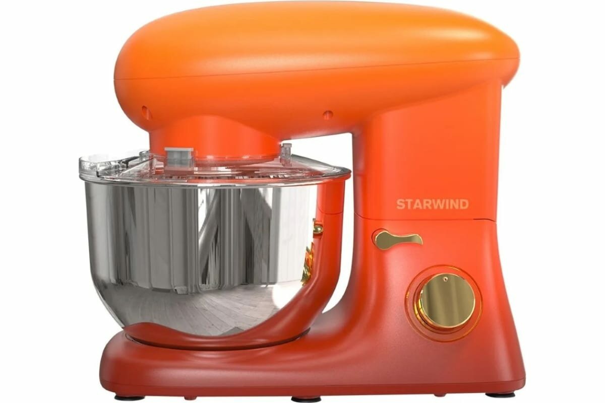 Миксер планетарный Starwind SPM7160 оранжевый