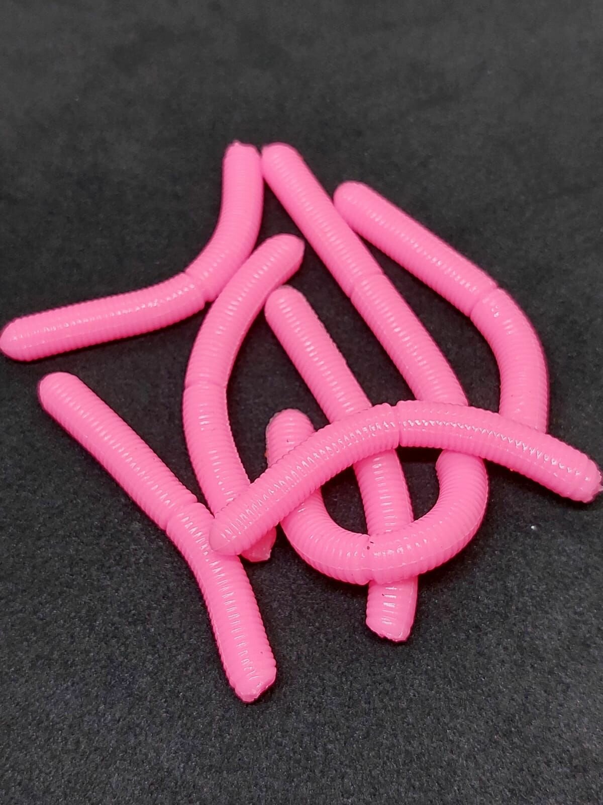 Форелевая Силиконовая приманка Либра. Реплика. Толстая 65 мм. Барби