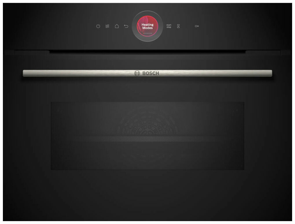 Электрический духовой шкаф Bosch CMG7241B1 59 см, 45 л, гриль и конвекция, черный