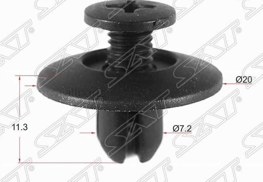 SAT ST-KJ-491 Клипса (TOYOTA/LEXUS/SUZUKI (Продажа по 10шт))