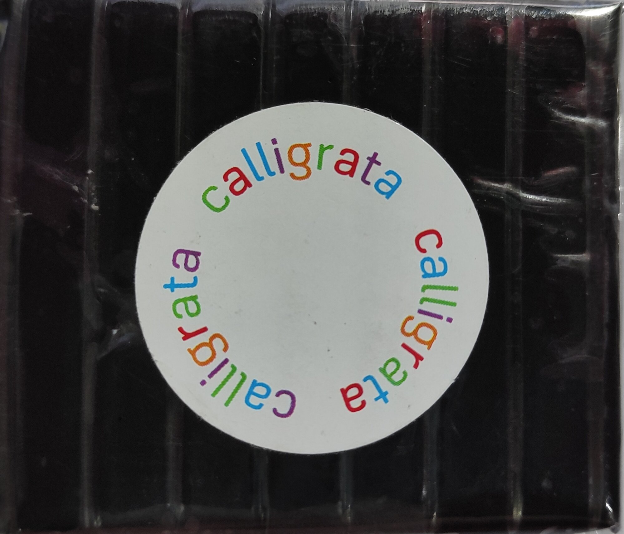 Полимерная глина для детей от 5 лет "Calligrata", черная, 50 гр