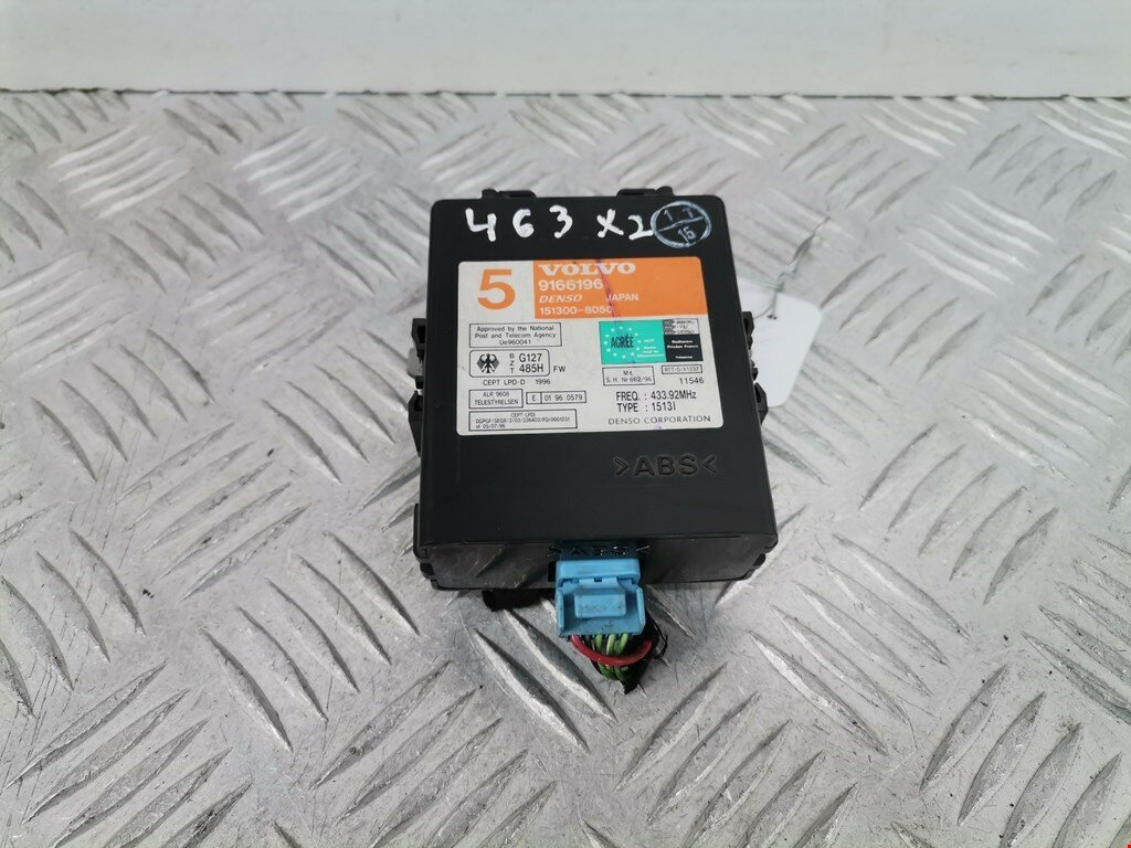 Блок управления центральным замком Volvo S70_V70 1 9166196 арт. 2078283