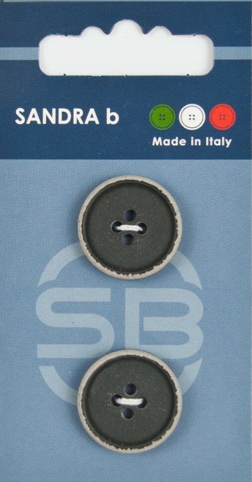 #CARD190 Пуговицы Sandra 2 шт