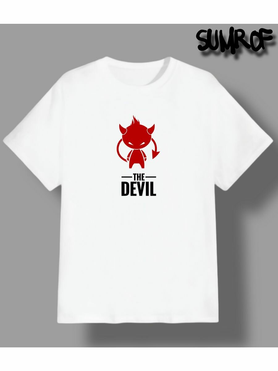 Футболка дьявол the devil