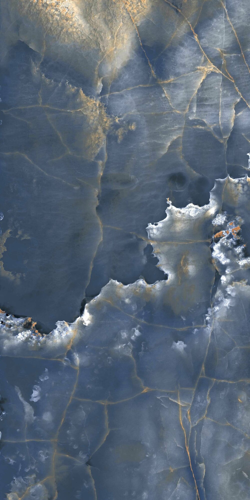 PRIMAVERA Керамогранит Speranza gold light blue High glossy полир, 60x120 9 мм, арт. GR206 (цена за 1.44 м2)