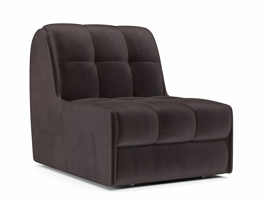 Meblevka Кресло-кровать аккордеон Барон 2 велюр светло-коричневый