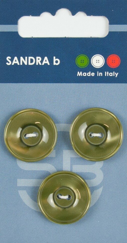 #CARD073 Пуговицы Sandra 3 шт