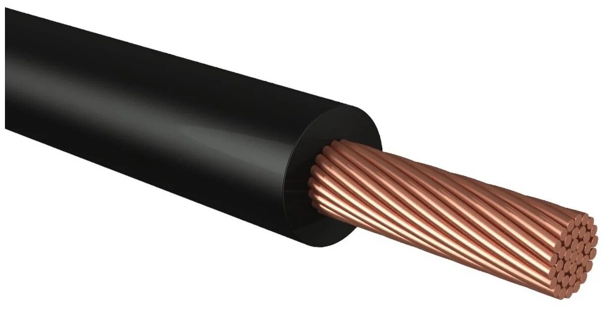 Провод ПуГВнг(А)-LS 1х2.5 450/750В Ч (м) Кольчугино 100000469774030037
