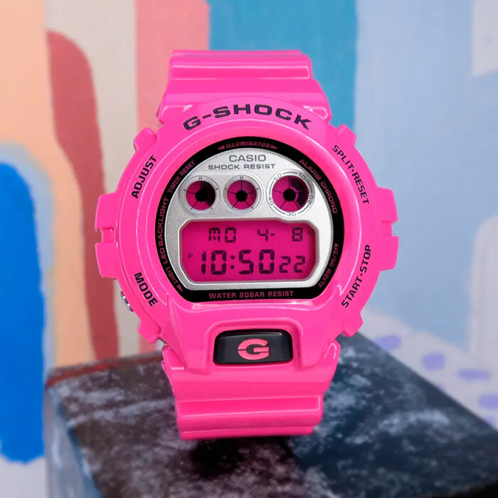 Наручные часы CASIO G-Shock, розовый — фото 1