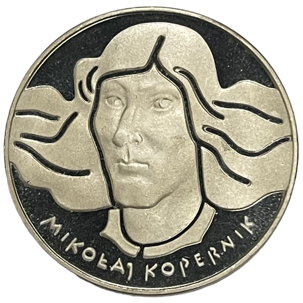 Польша 100 злотых 1973 г. (500 лет со дня рождения Николая Коперника) (Proof) (Капсула)