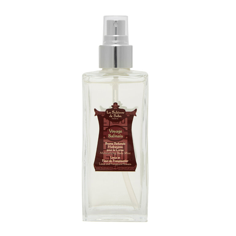 LA sultane de saba Moisturizing Body Mist Lotus Frangipani Спрей Франция 200 мл