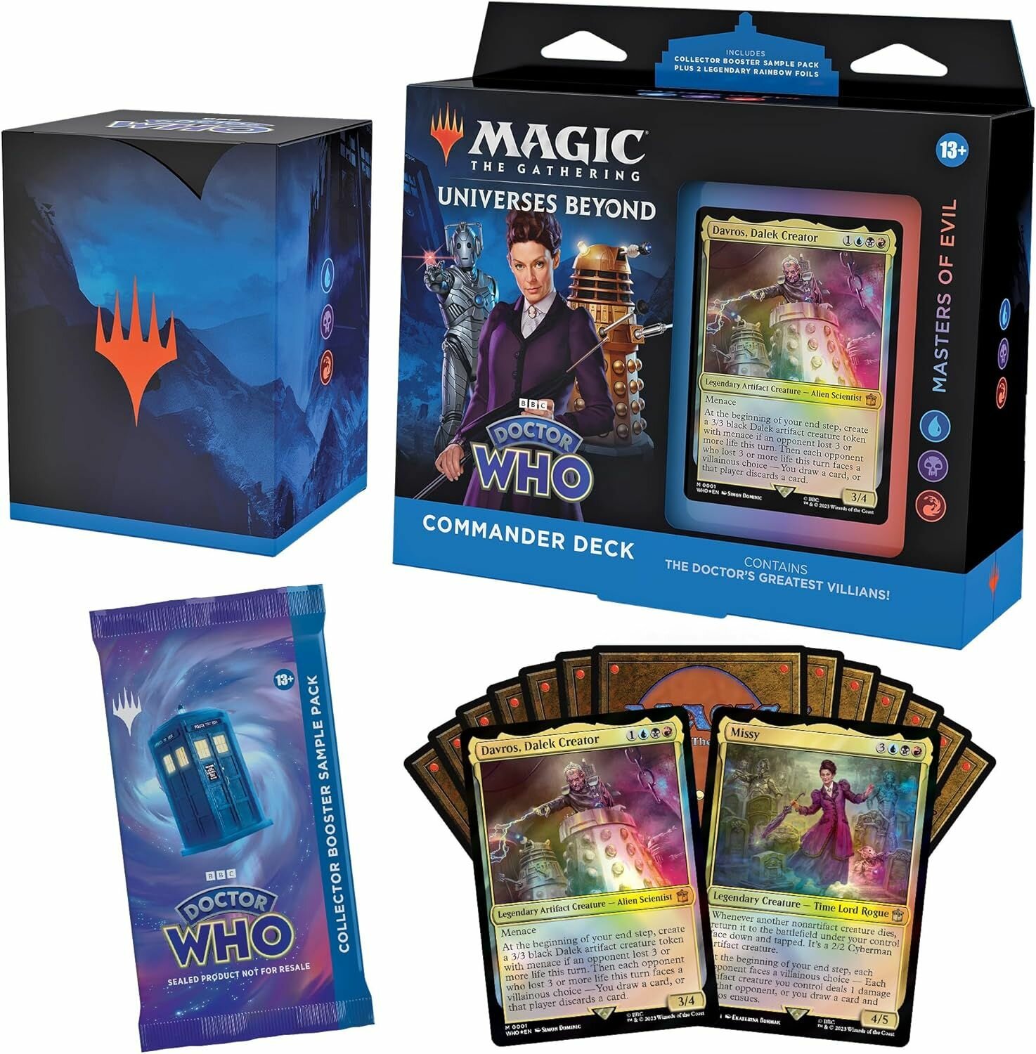 Настольная игра Magic: the Gathering - Колода Masters of Evil выпуска Doctor Who (на английском языке)
