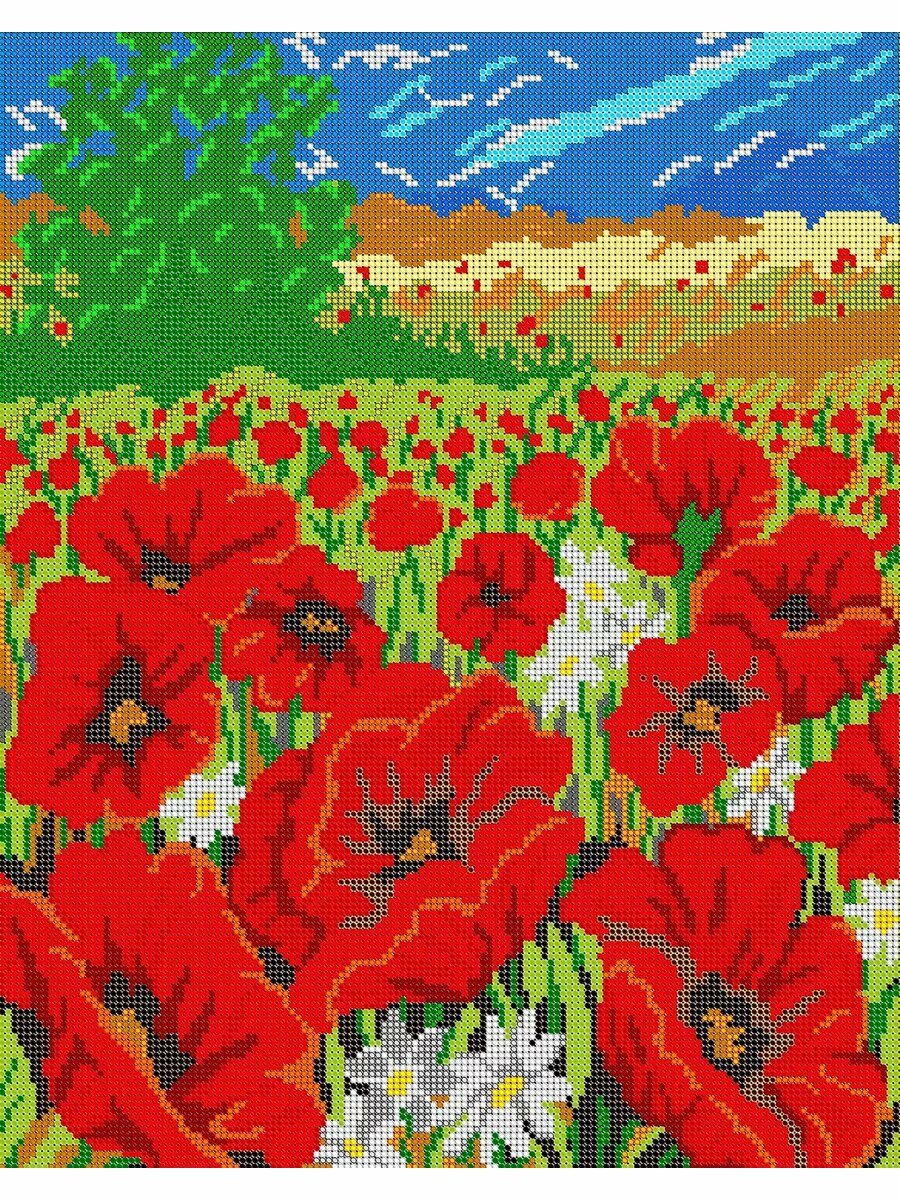 Набор для вышивания бисером 38*48 см