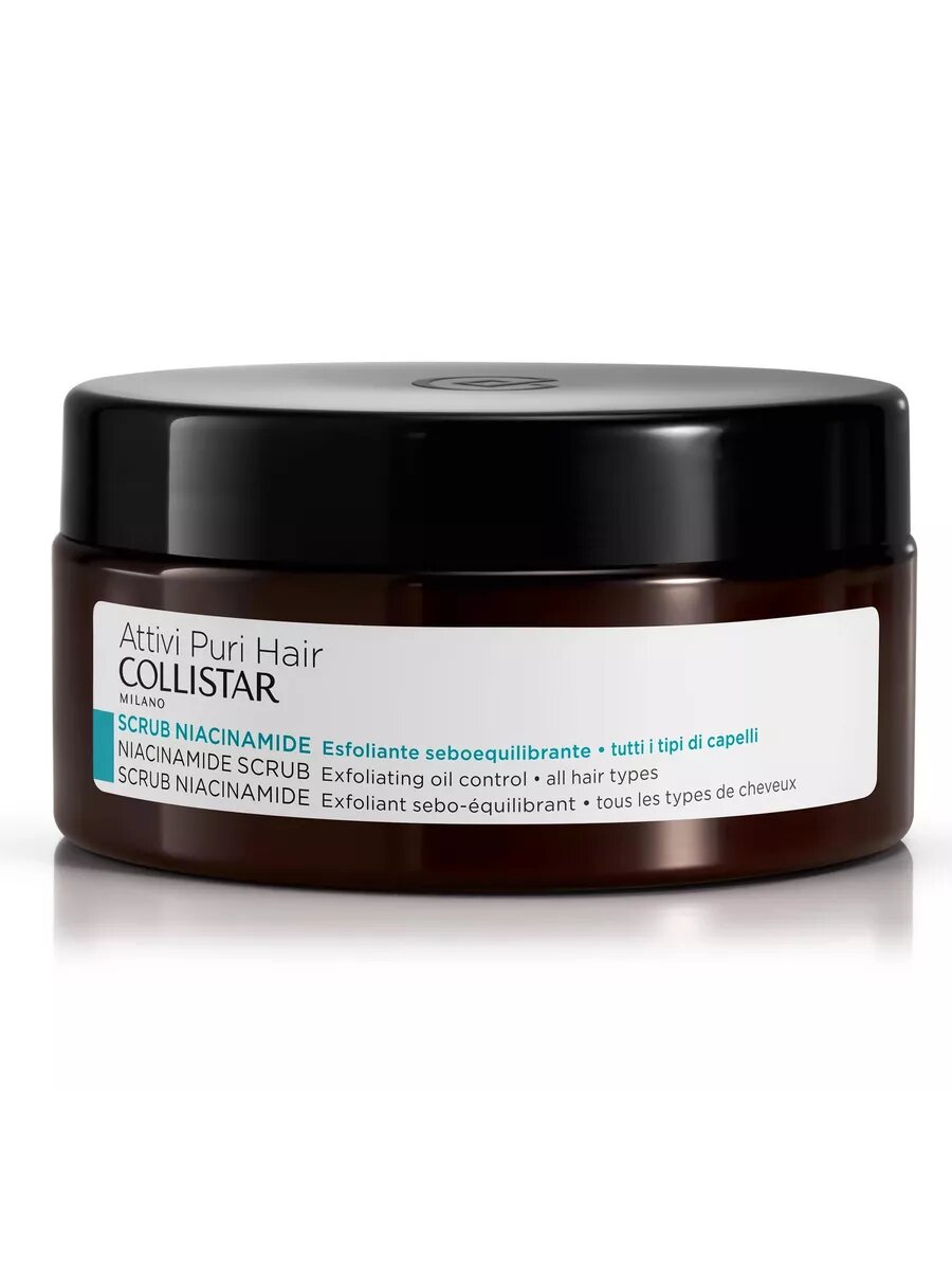 Скраб Collistar Scrub Niacinamide, для кожи головы, с морской солью, 250мл