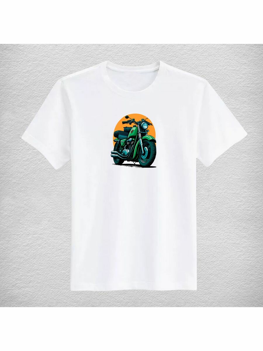 Футболка мотоцикл харлей дэвидсон