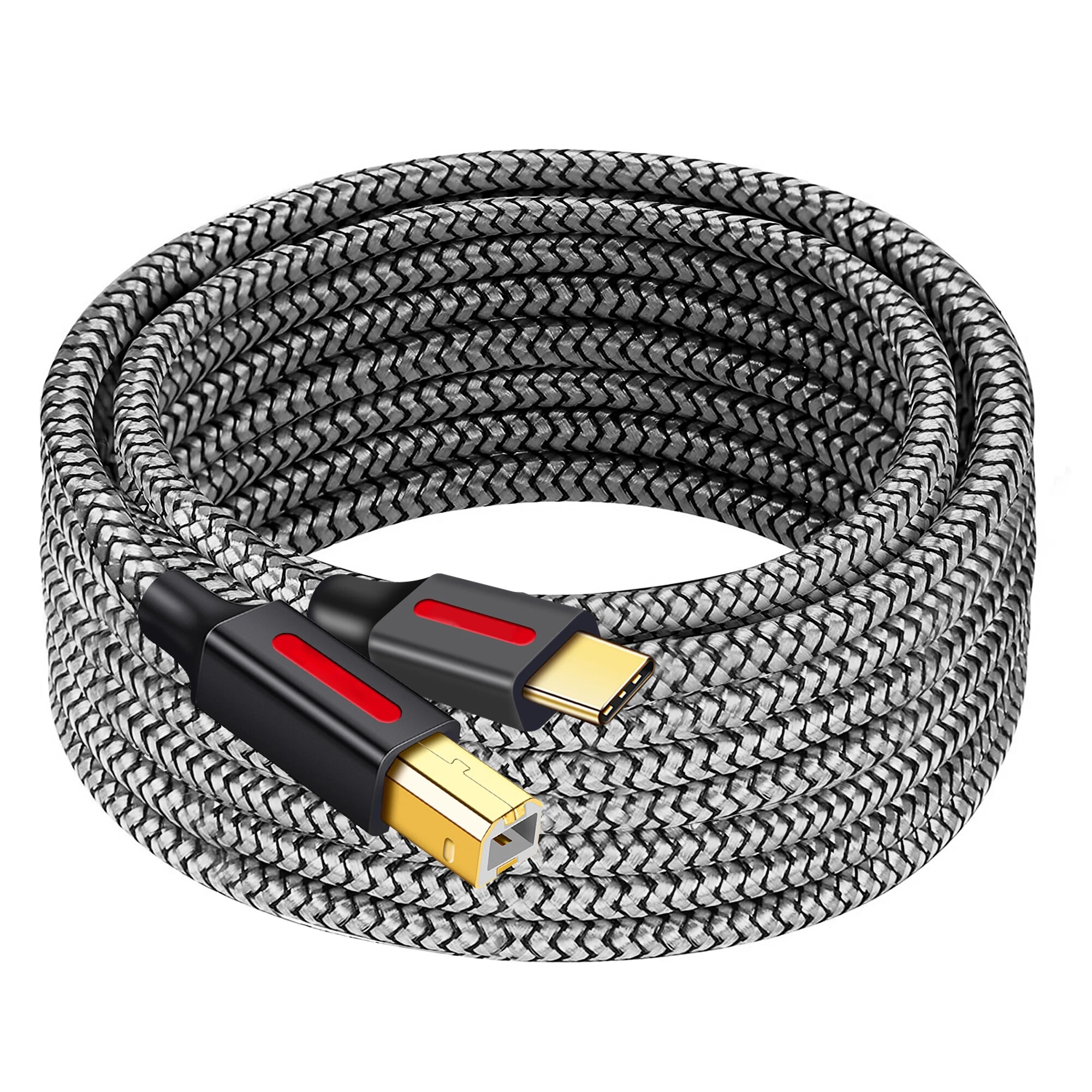 Кабель USB C на USB для принтера Frist Link 2.0 6m