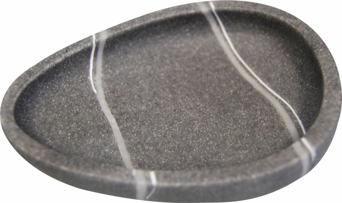 Мыльница RIDDER Little Rock настольная, полирезина, серый 22190307