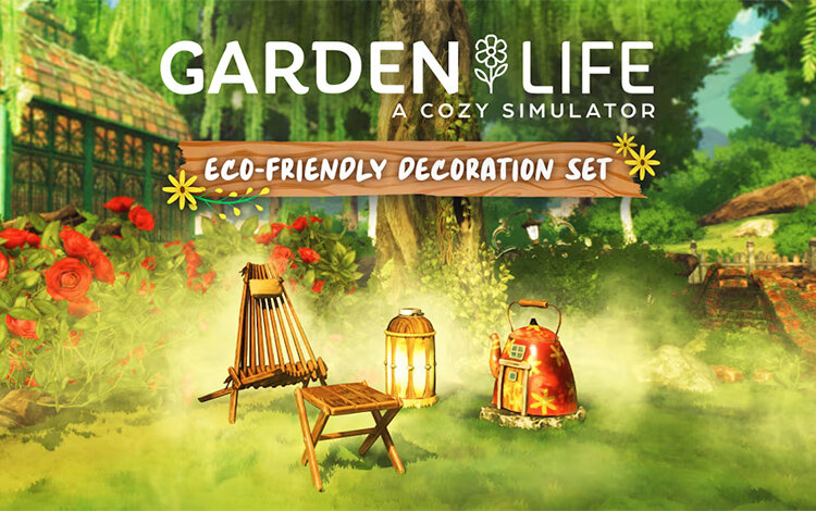 Garden Life: A Cozy Simulator - Eco-friendly Decoration Set (Steam; PC; Регион активации РФ, СНГ)