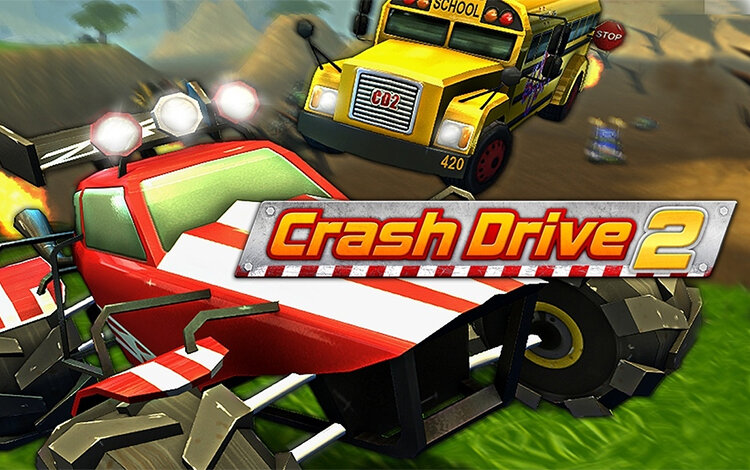 Crash Drive 2 (Steam; Mac, PC, SteamOS + Linux; Регион активации РФ, СНГ)