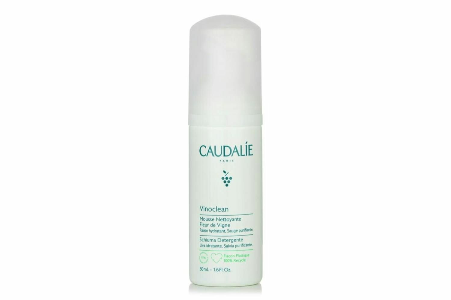 CAUDALIE Очищающий мусс Vinoclean Instant Foaming Cleanser (50 мл)