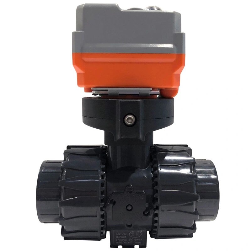 Кран шаровой с электроприводом Aquaviva Ø 50 мм, 24 В, цена - за 1 шт