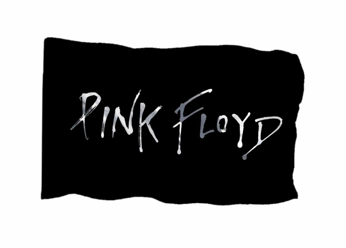 Флаг группы Pink Floyd 90х135 см на шёлке для ручного древка