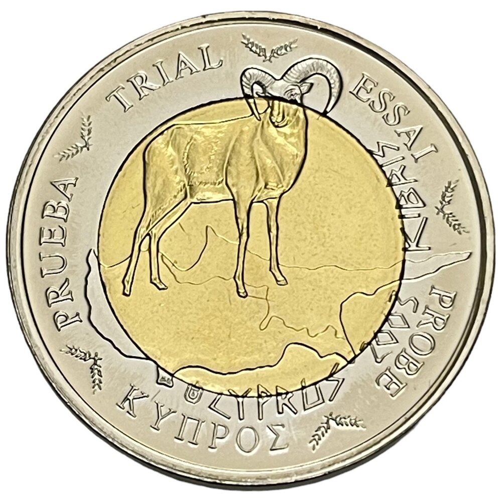 Кипр 2 евро 2003 г. Specimen (Проба)