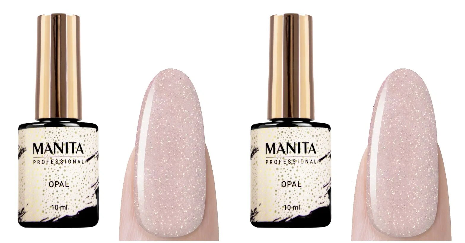 Гель-лак для ногтей Manita Professional Opal №03, 10 мл, 2 шт