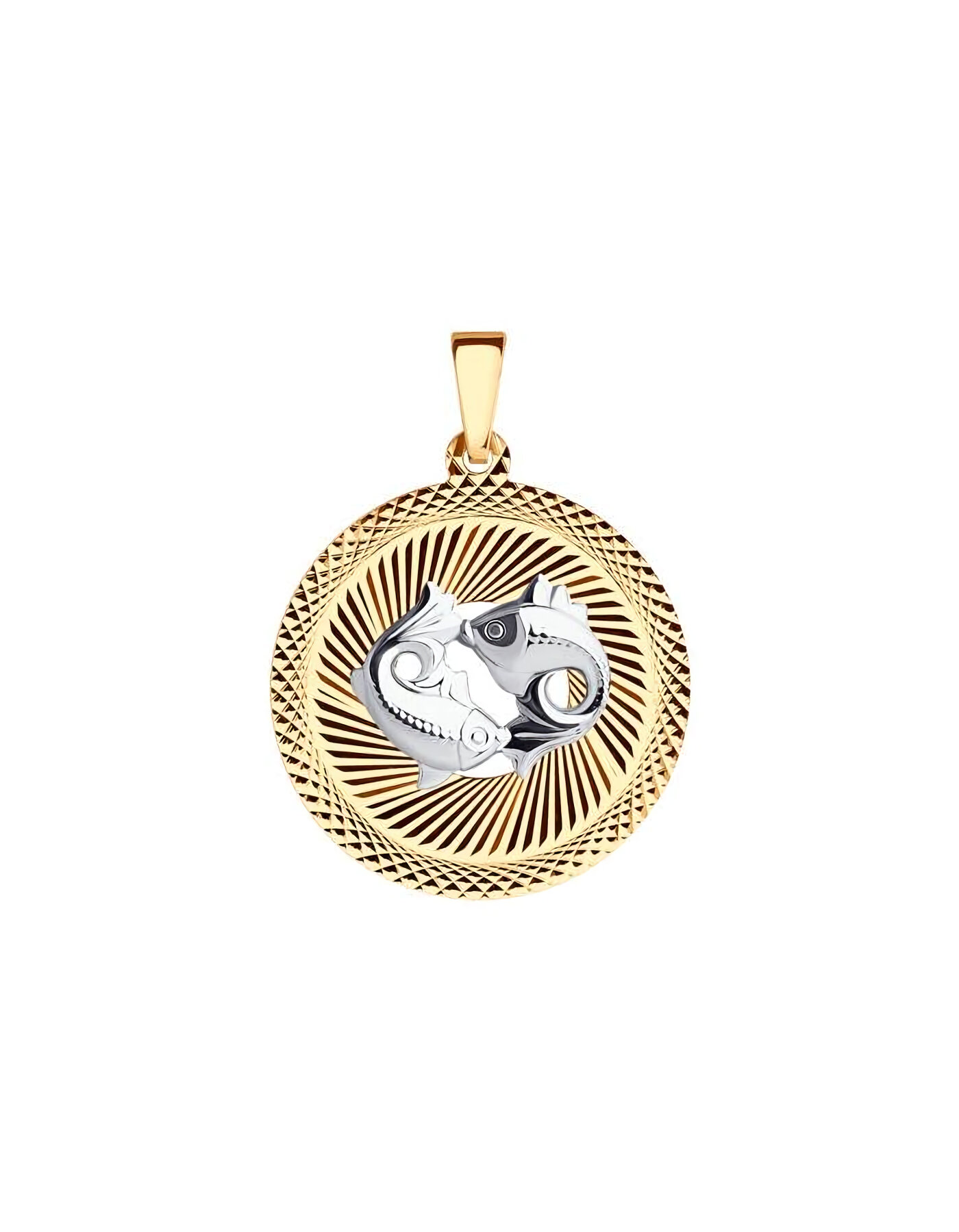 Подвеска, красное золото, 585 проба