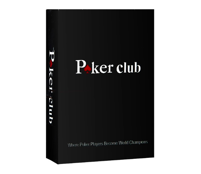 Карты для покера POKER CLUB 100% игральные, пластиковые, 54 штуки