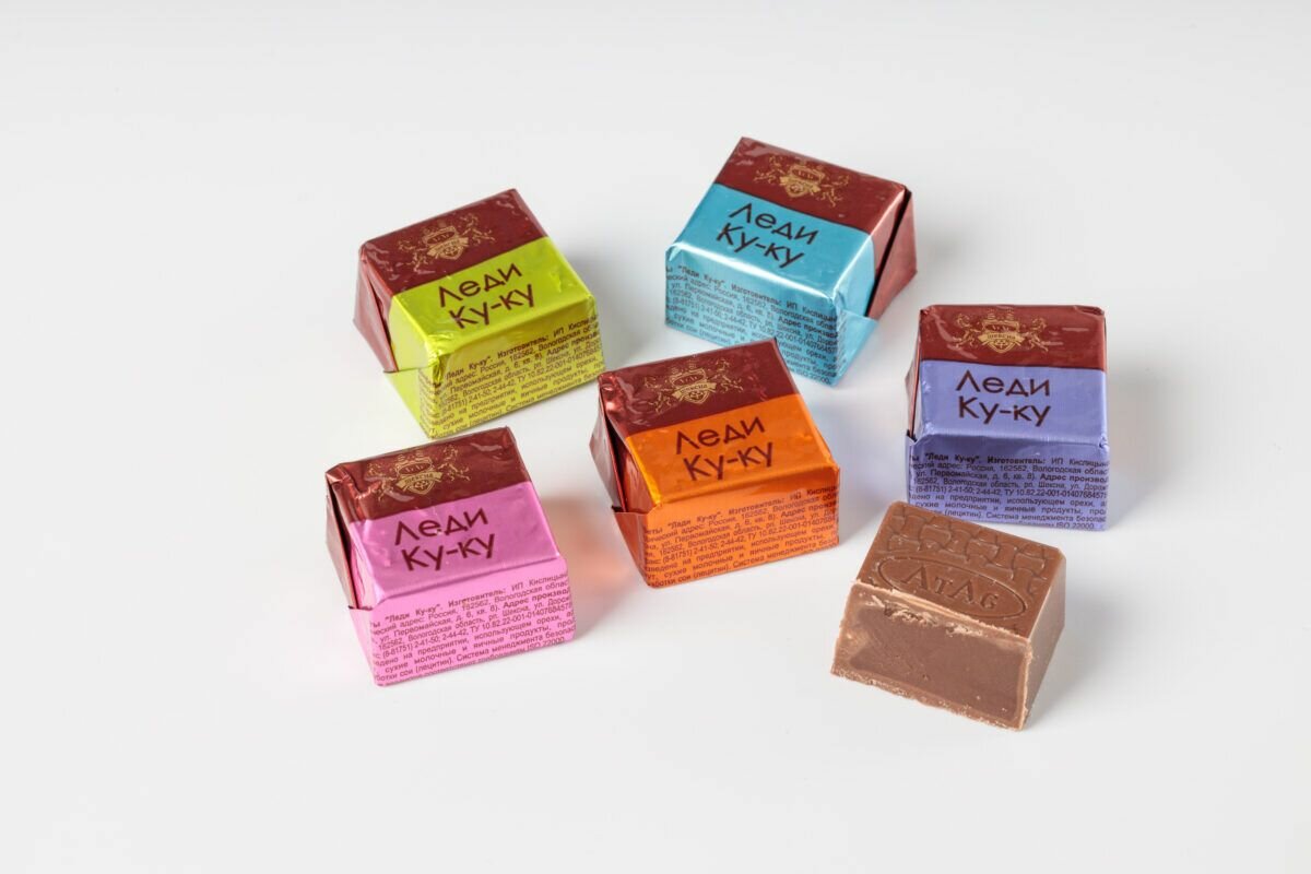 Шоколадные конфеты Леди Ку-ку, 1 кг, АтАг