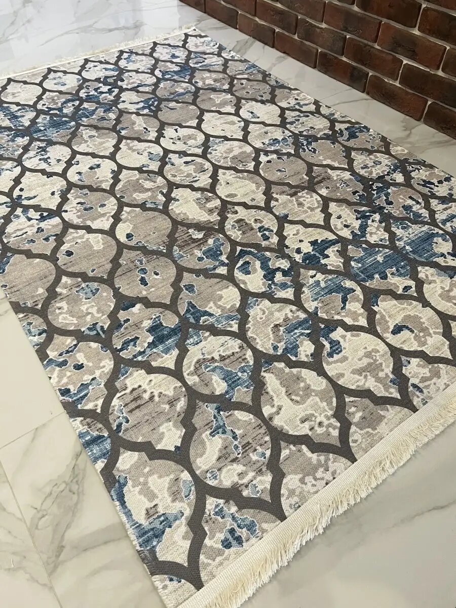 Коврик комнатный безворсовый 153х225 см Турция