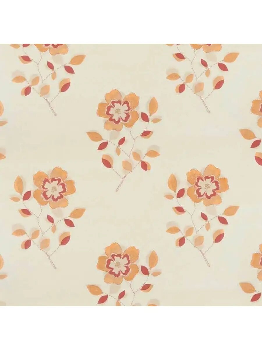 Обои Cosca 129-3, акриловые, 1.06x15.6 м, 5 рулонов, рисунок флористика