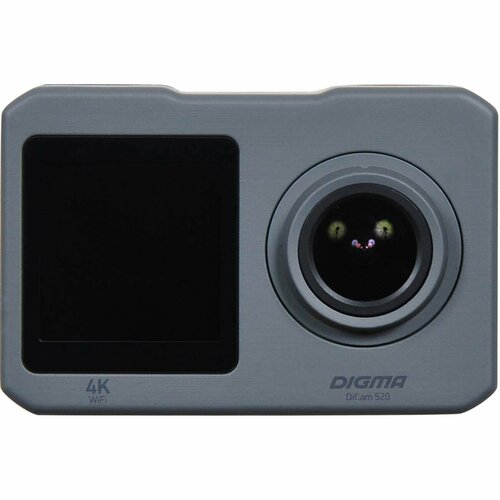 Видеокамера экшн Digma DiCam 520 Grey — купить в интернет-магазине на ...