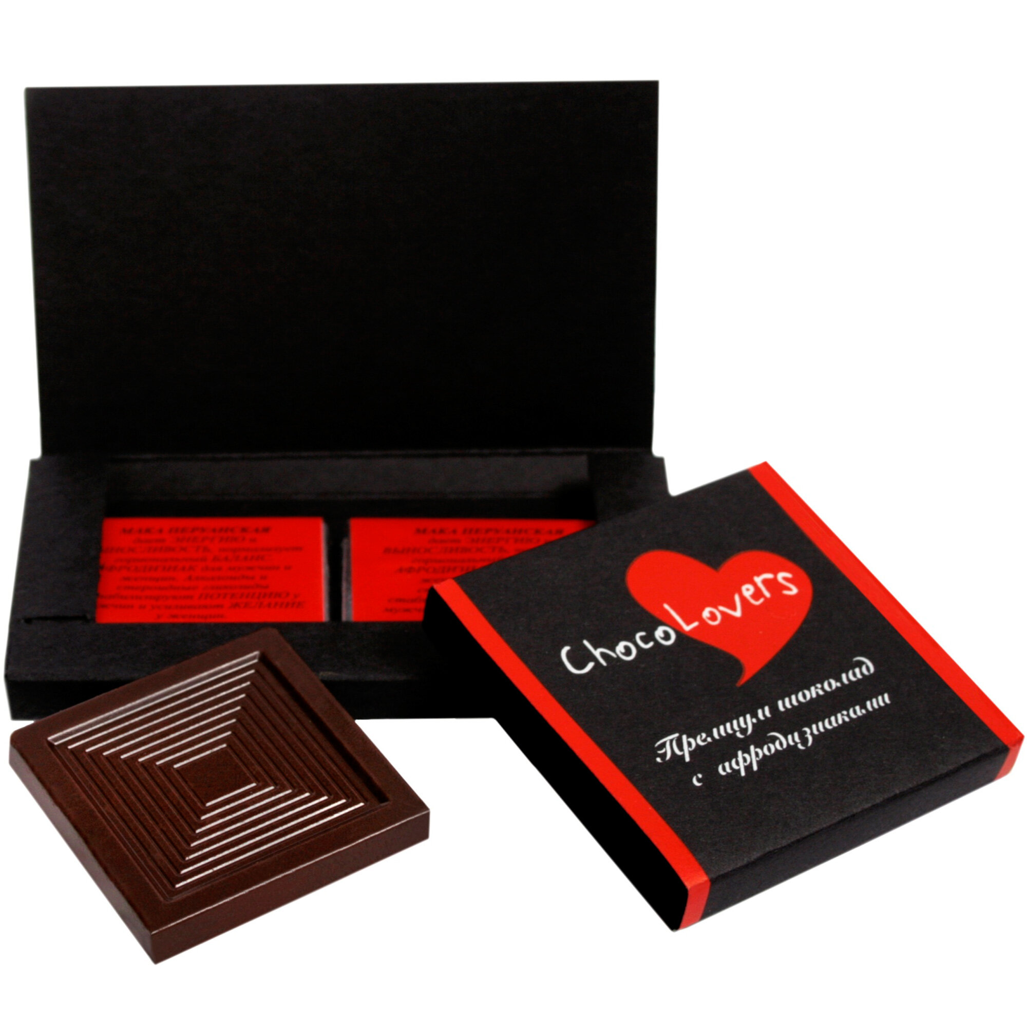 Шоколад с афродизиаками АйМикс ChocoLovers, 20 г