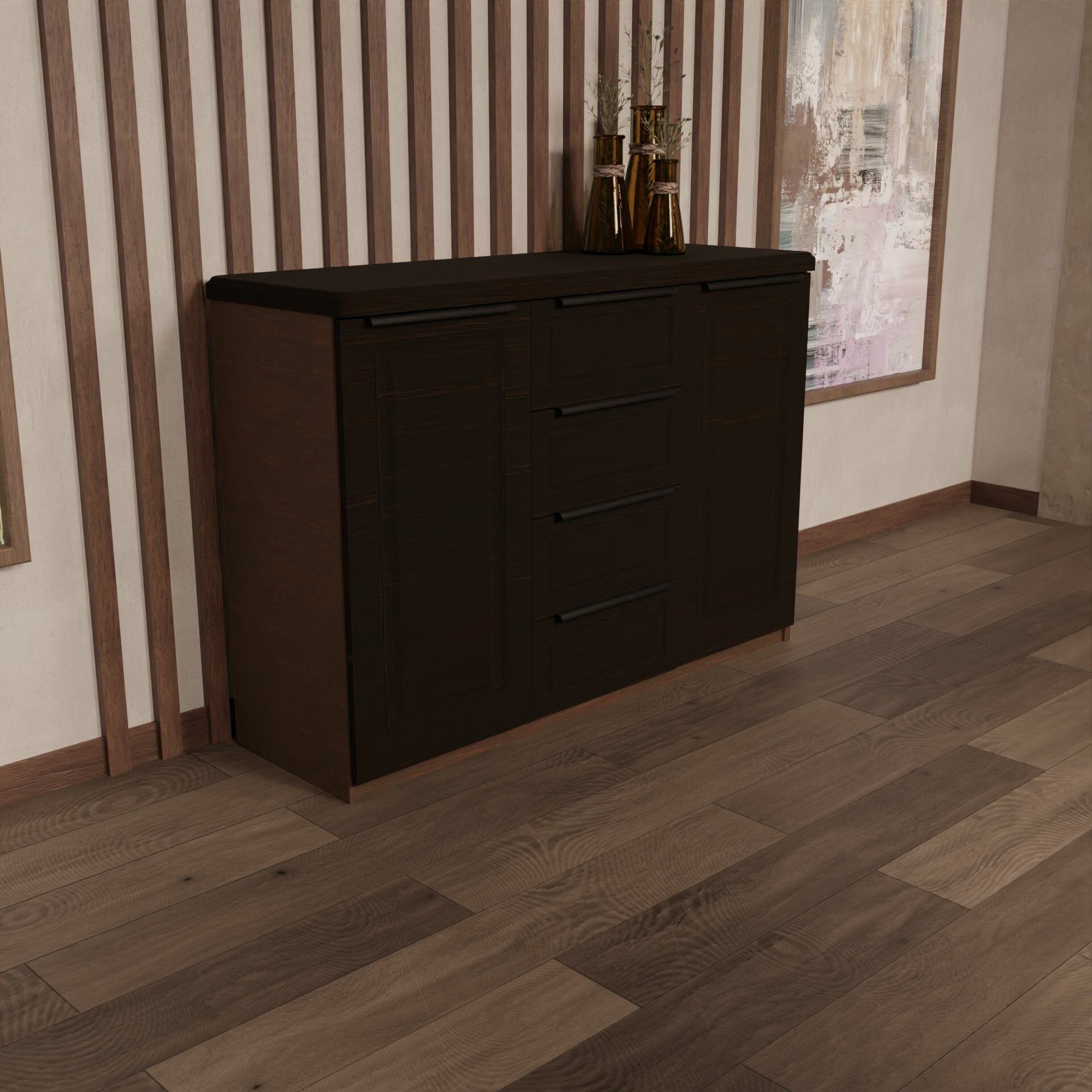 Комод 1200 Катерина профильные ручки