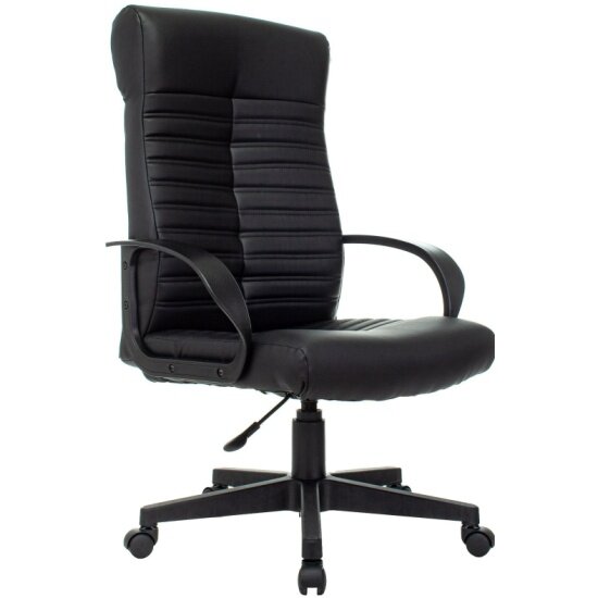 Кресло руководителя Easy Chair VB_Echair-657 PU кожзам черный пластик