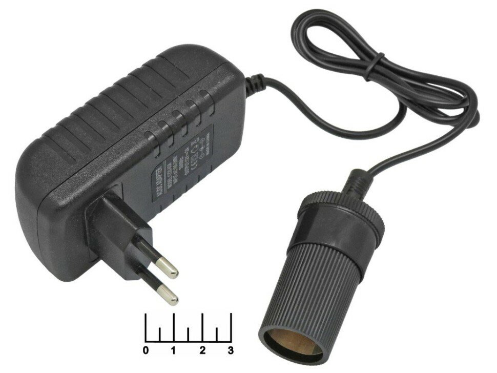 Блок питания 12V 0.5A (гнездо прикуривателя)